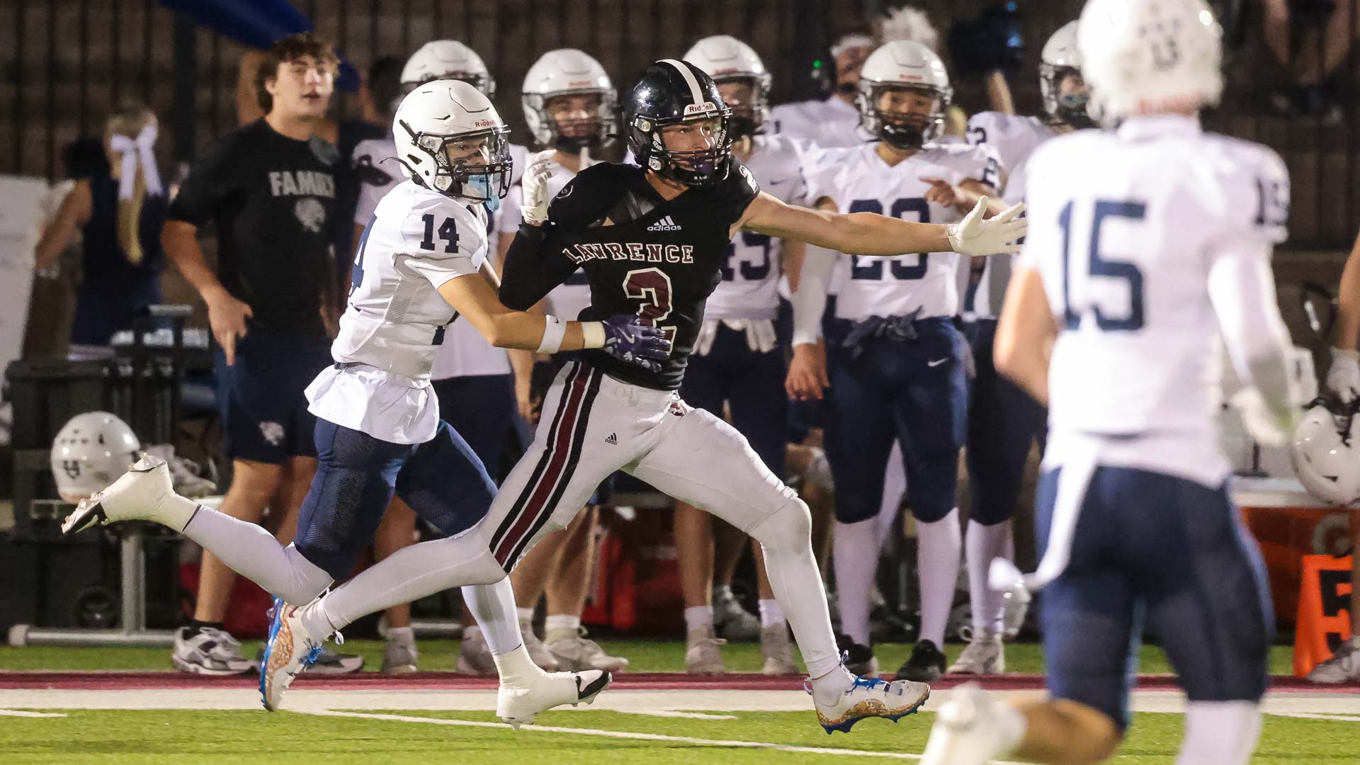 PHOTOS: Lawrence vs. Mill Valley, Week 4 football - Lawrence Sports